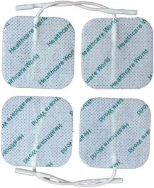 Blue Sensitive Skin TENS Electrode Pads 5x5cm - Naural Medical Grade ...