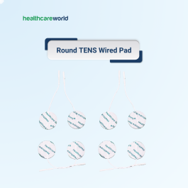 4 Round Tens Pads Self Adhesive Electrodes Healthcare World