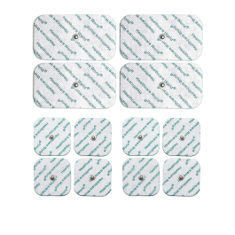 mix pack, large and square, stud connection, TENS EMS Machines ...