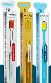 Nordics Ultra Soft Toothbrushes – 12,000 Filaments for Sensitive Gums ...